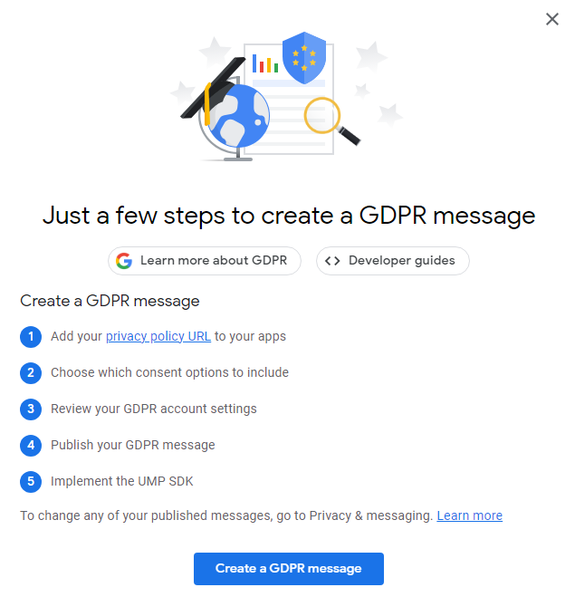 How to deal with the (soon) required UMP (consent) requirements by Google Admob? · Issue #601 ...