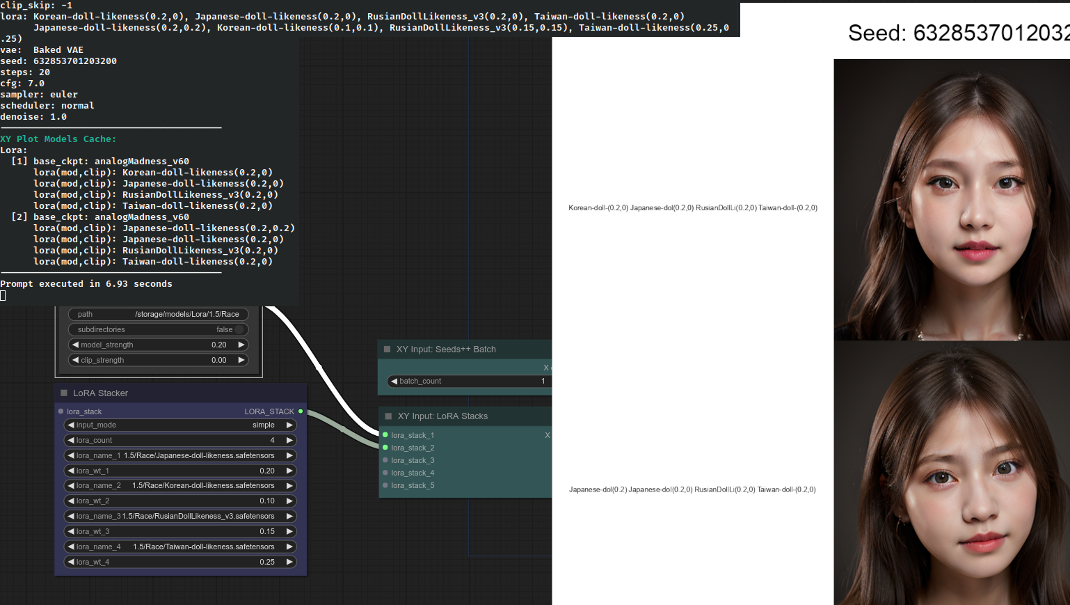 Lora Stack XY node only switches out first lora in the stack · Issue ...