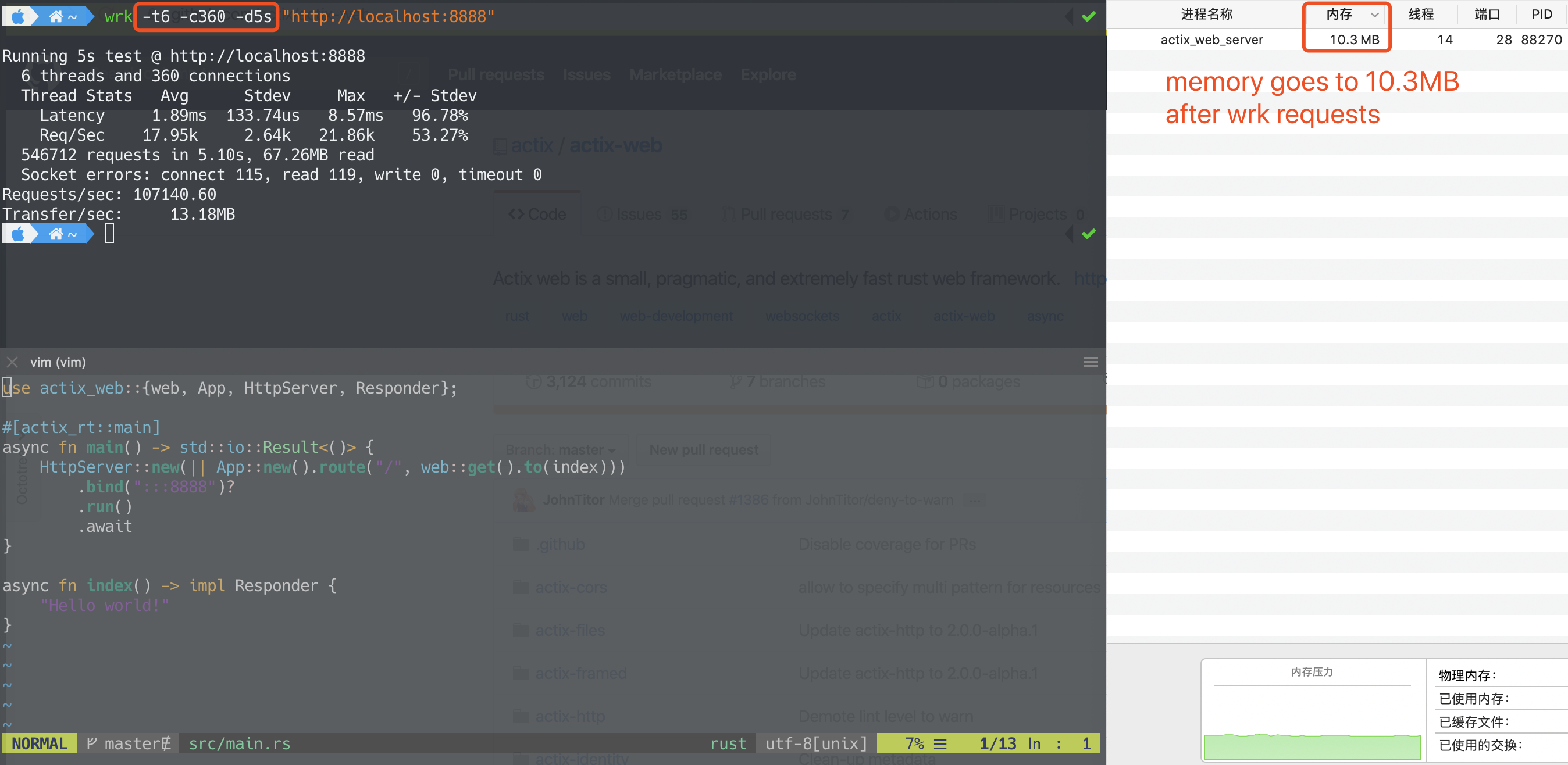 seems actix_web has memory leak problem · Issue #1392 · actix/actix-web · GitHub
