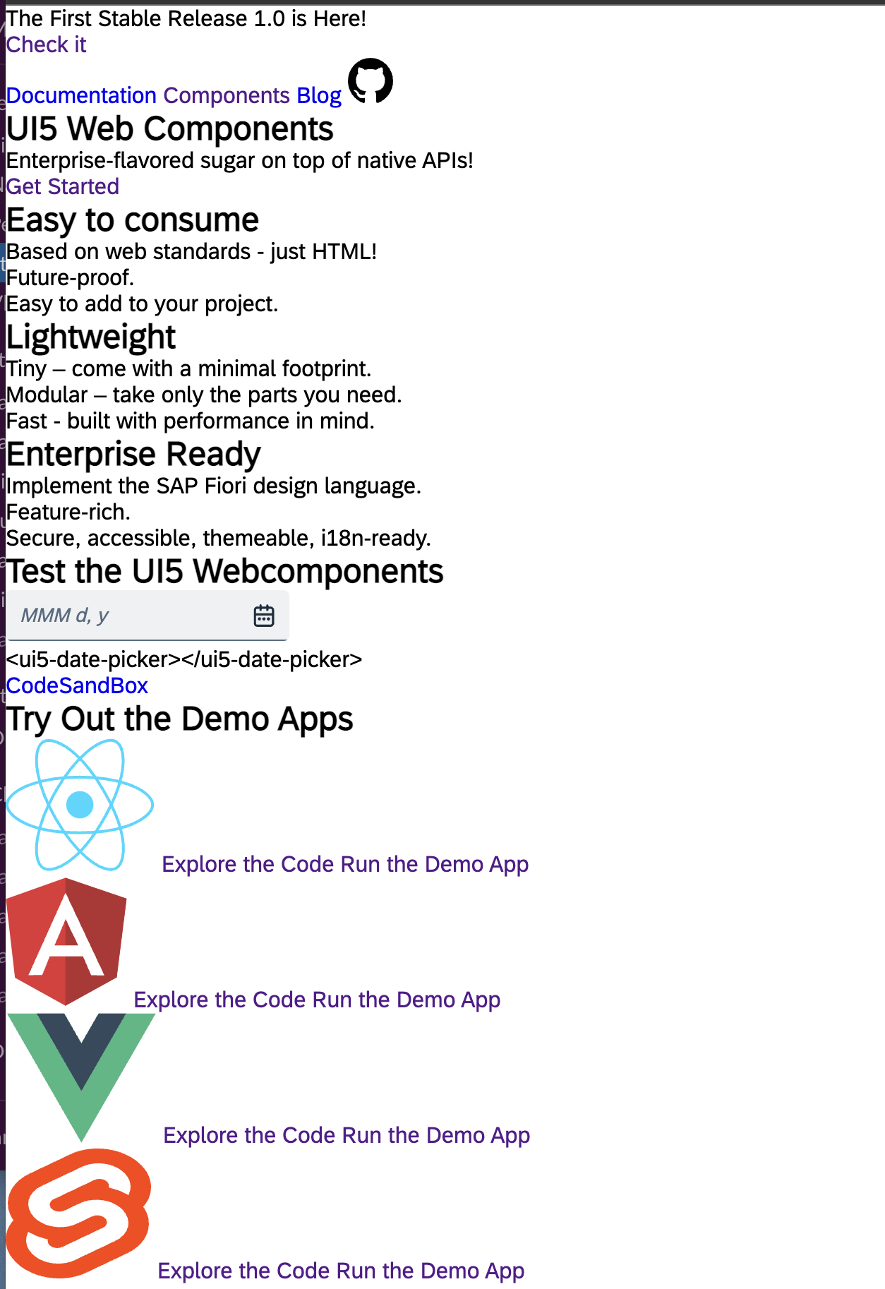 Bug Landing Page Display Issues · Issue 5986 · Sap Ui5 Webcomponents · Github