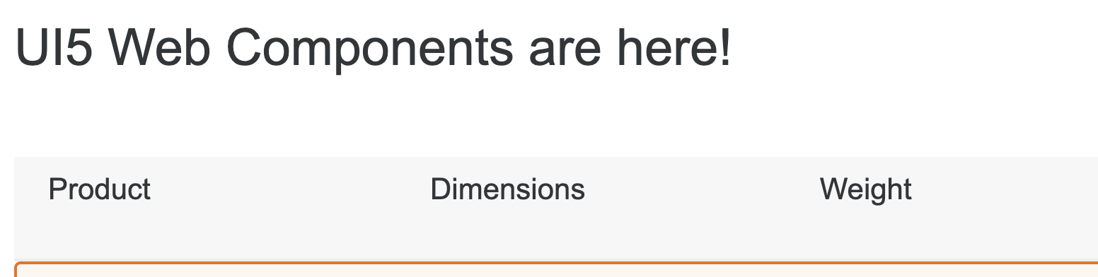 table sample on codesandbox · Issue #630 · SAP/ui5-webcomponents · GitHub