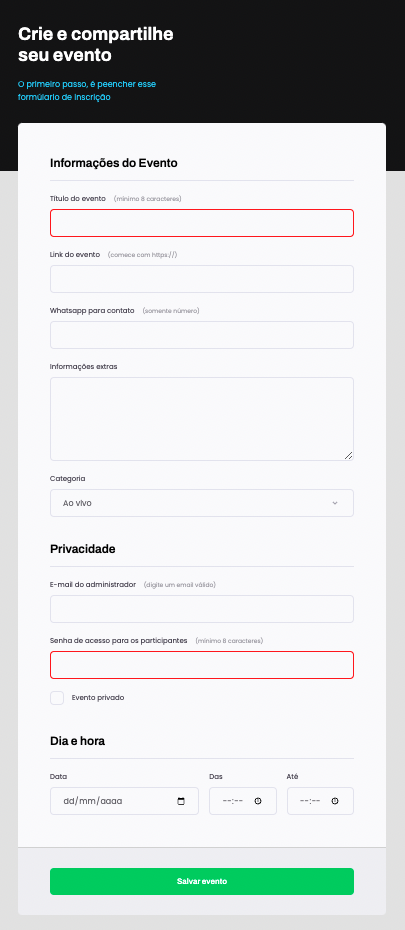 GitHub - VandecirFreire/formulario