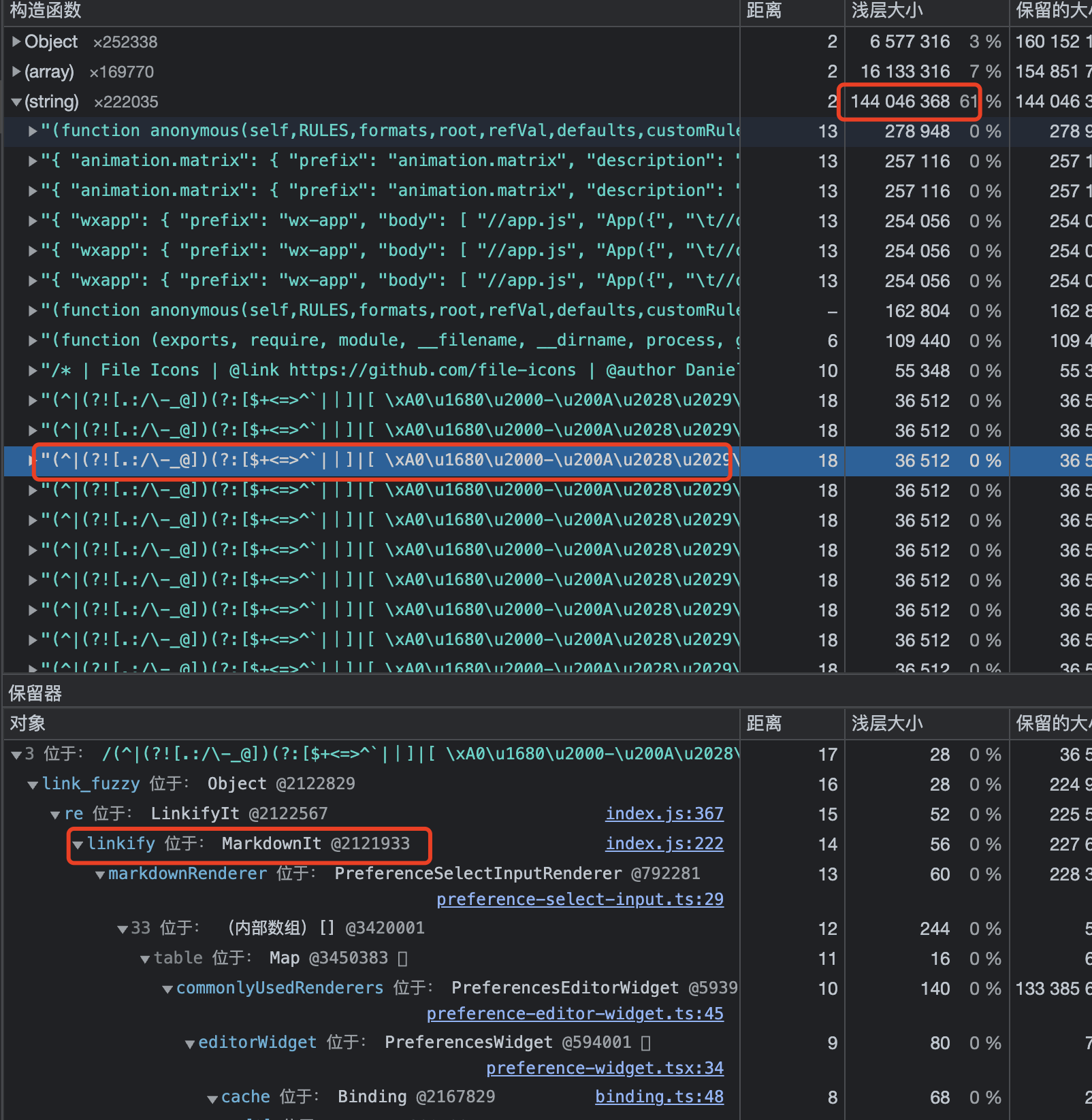 preference editor take up a lot of memory · Issue #12789 · eclipse ...