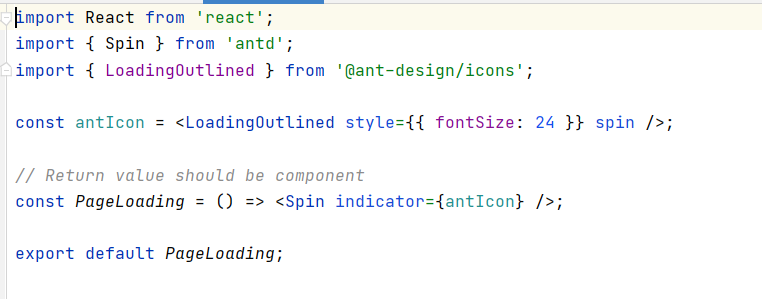 🐛[BUG] The Loading page is not change · Issue #8091 · ant-design/ant ...