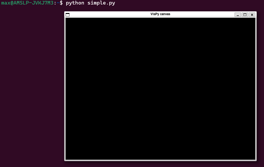 WSLg black cannvas issue · Issue #2068 · vispy/vispy · GitHub