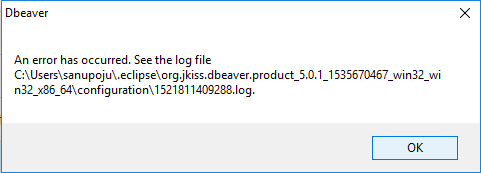 Dbeaver Installation issues · Issue #3202 · dbeaver/dbeaver · GitHub