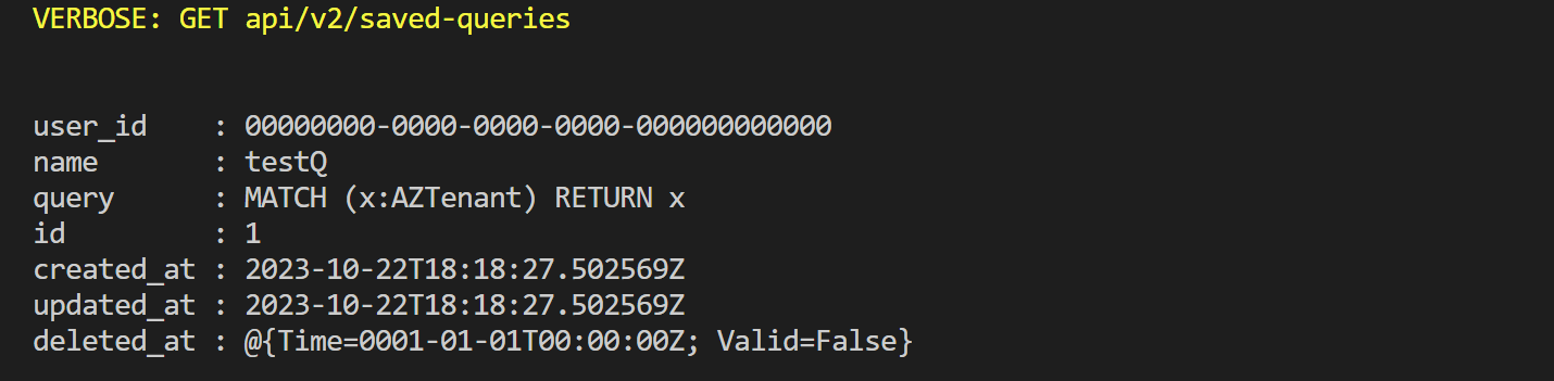 Add extra properties to saved query objects · Issue #170 · SpecterOps/BloodHound · GitHub