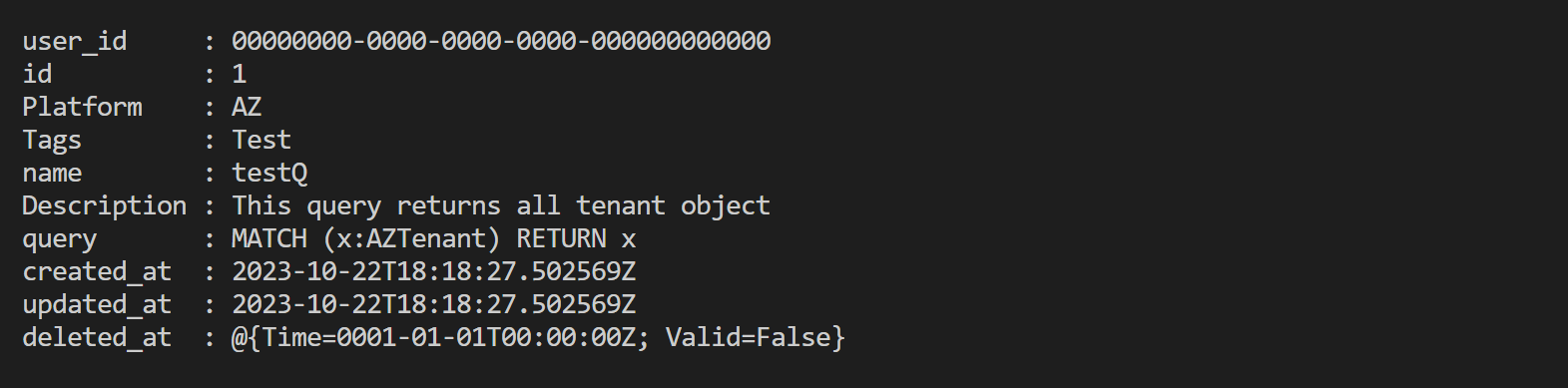 Add extra properties to saved query objects · Issue #170 · SpecterOps/BloodHound · GitHub