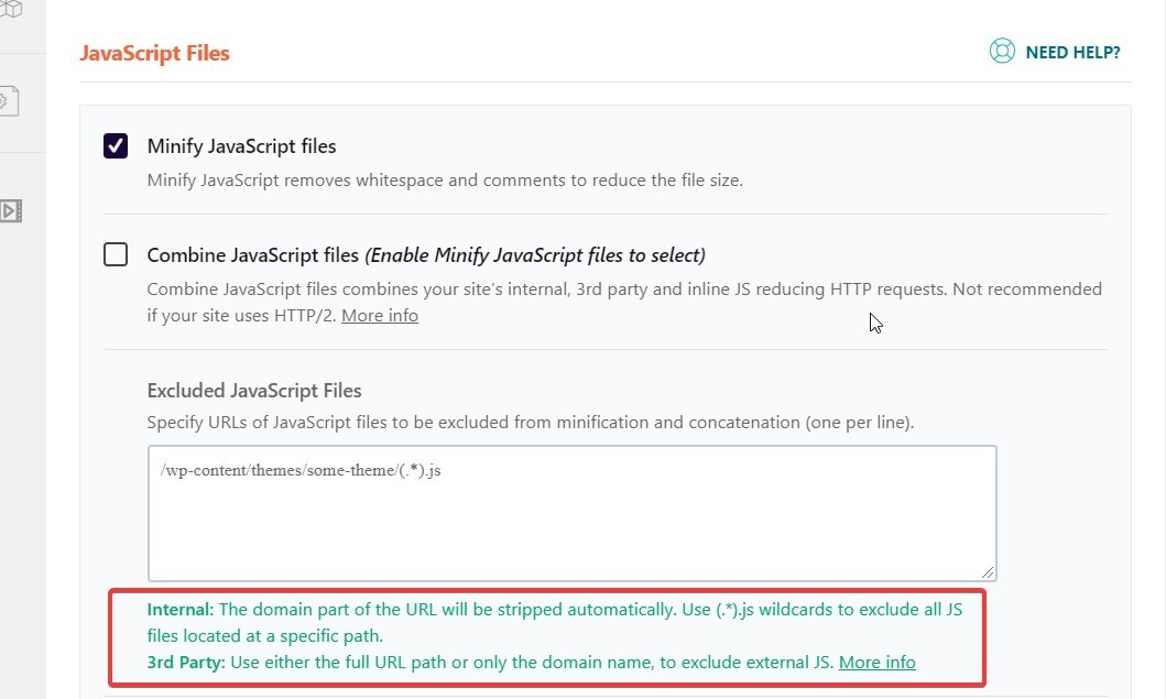 Delay JS - Add explanatory text about default exclusions · Issue #4044 · wp-media/wp-rocket · GitHub