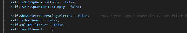 Line Blame Not Showing For Some Folders With Recent Update · Issue