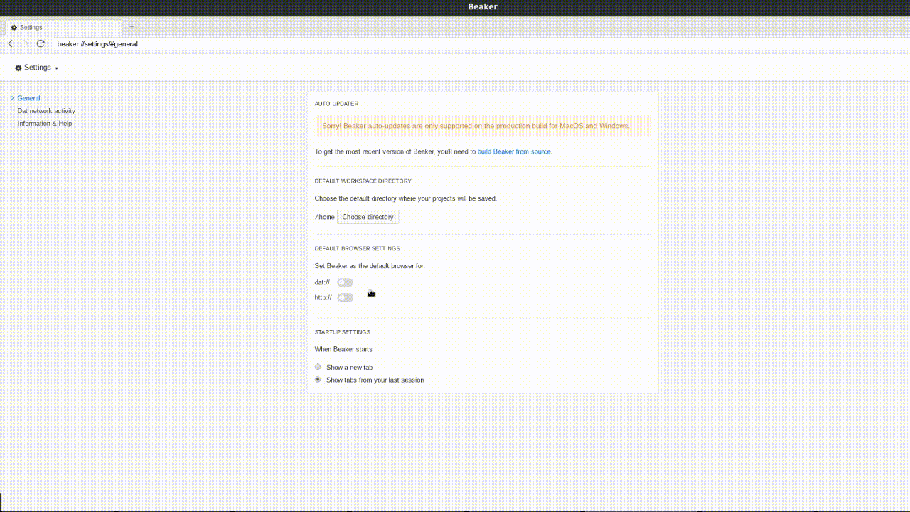Setting Beaker as default browser on Linux fails · Issue #915 · beakerbrowser/beaker · GitHub