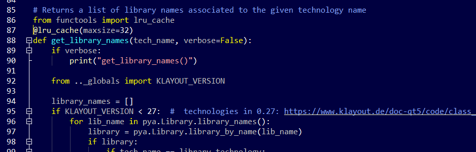lru cache affecting get_library_names method · Issue #155 · SiEPIC/SiEPIC-Tools · GitHub