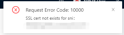 Wildcard SSL certificate is not available · Issue #1716 · apache/apisix-dashboard · GitHub