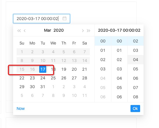 DatePicker设置了不可选择日期范围后，仍然可以通过选择time选中日期 · Issue #22312 · ant-design/ant ...