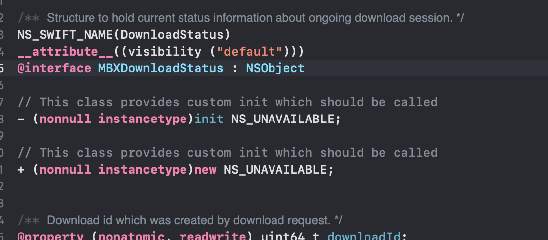 Expose MBXDownloadStatus custom initializer · Issue #439 · mapbox ... Expose MBXDownloadStatus custom initializer · Issue #439 · mapbox ...