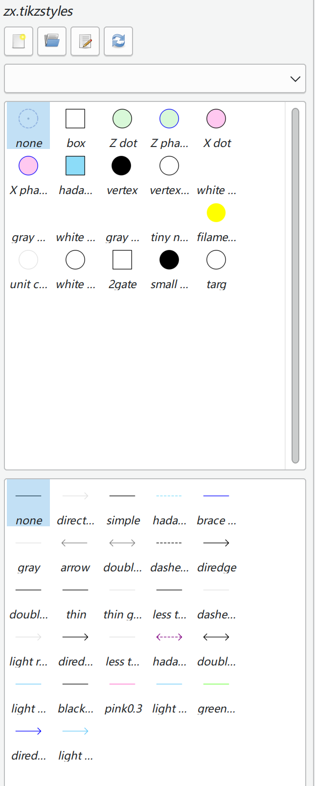 include default styles · Issue #114 · tikzit/tikzit · GitHub