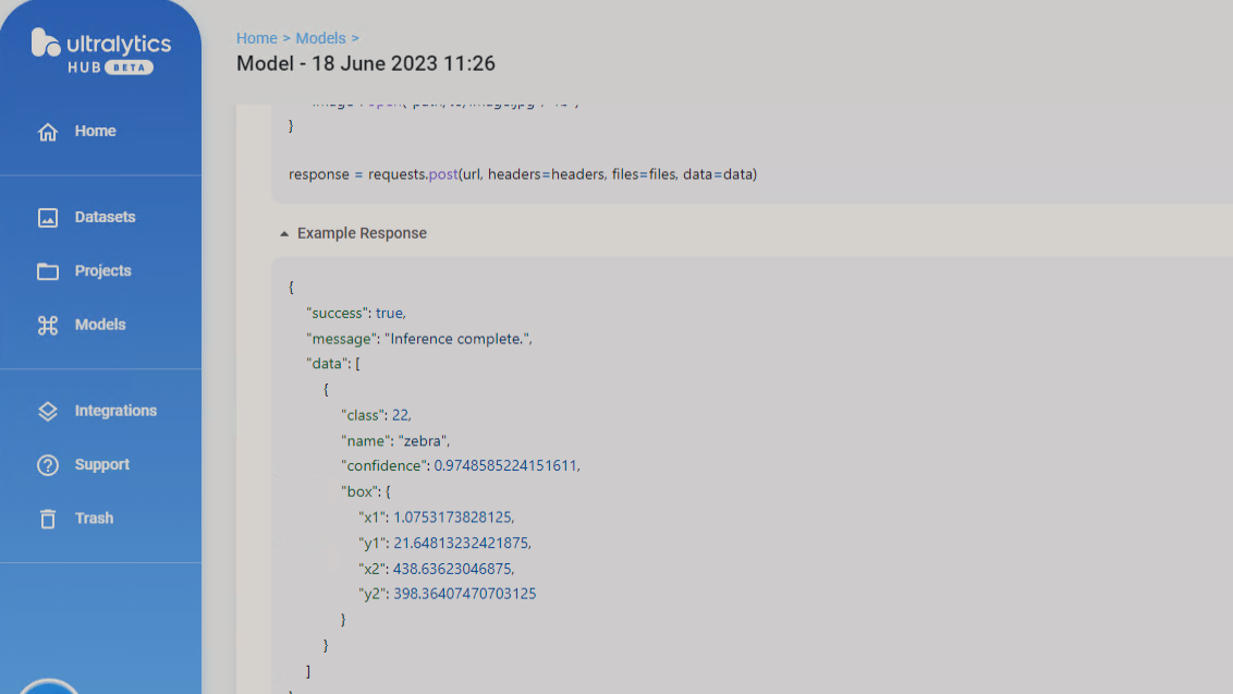 接入 https://ultralytics.com 提供的远程免费YOLO检测的api · Issue #17 · CVHub520/X-AnyLabeling · GitHub