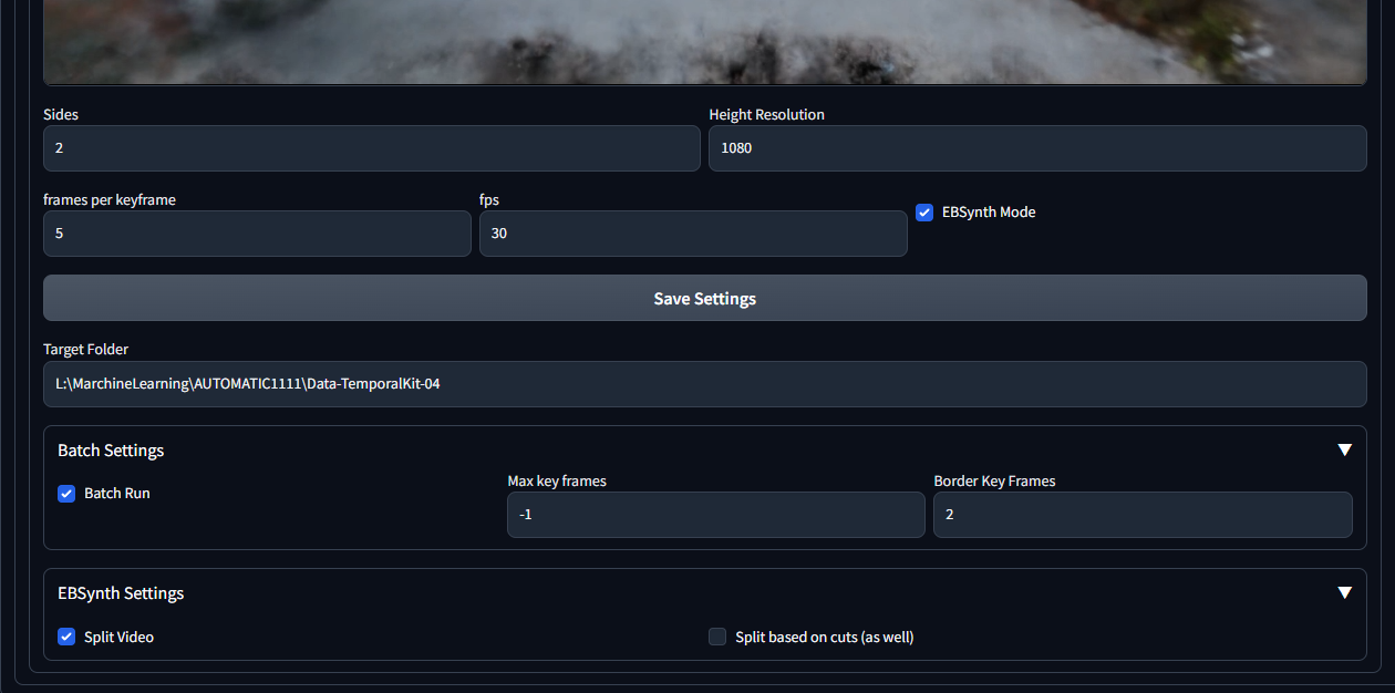 Keyframes not generated EbSynth mode · Issue #37 · CiaraStrawberry/TemporalKit · GitHub