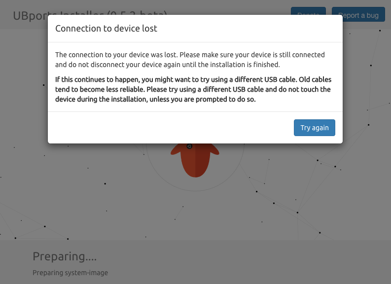 Installer sometimes gets stuck on fastboot:flash · Issue #1367 ...