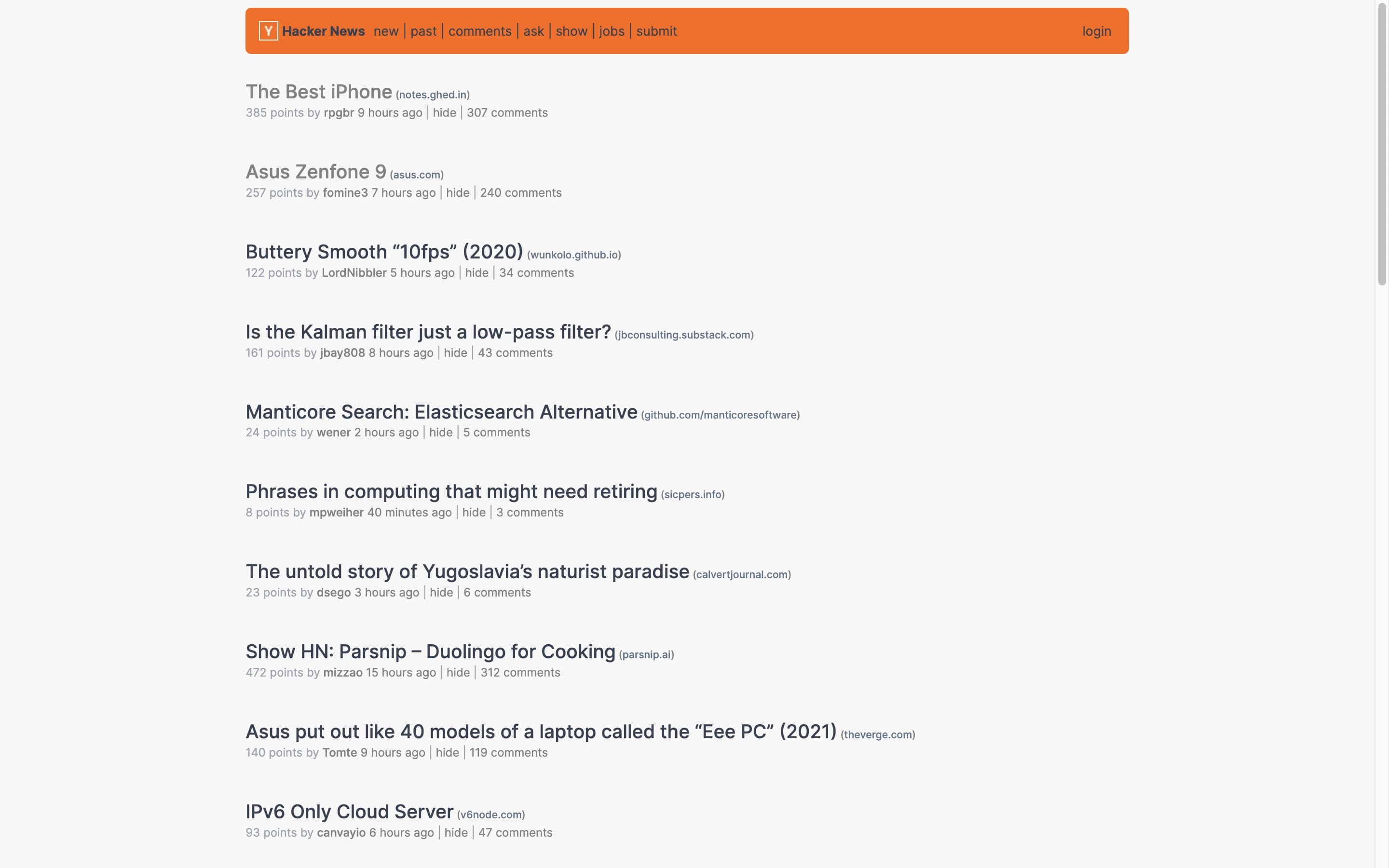 GitHub - fayazara/zen-hackernews: Make hackernews readable