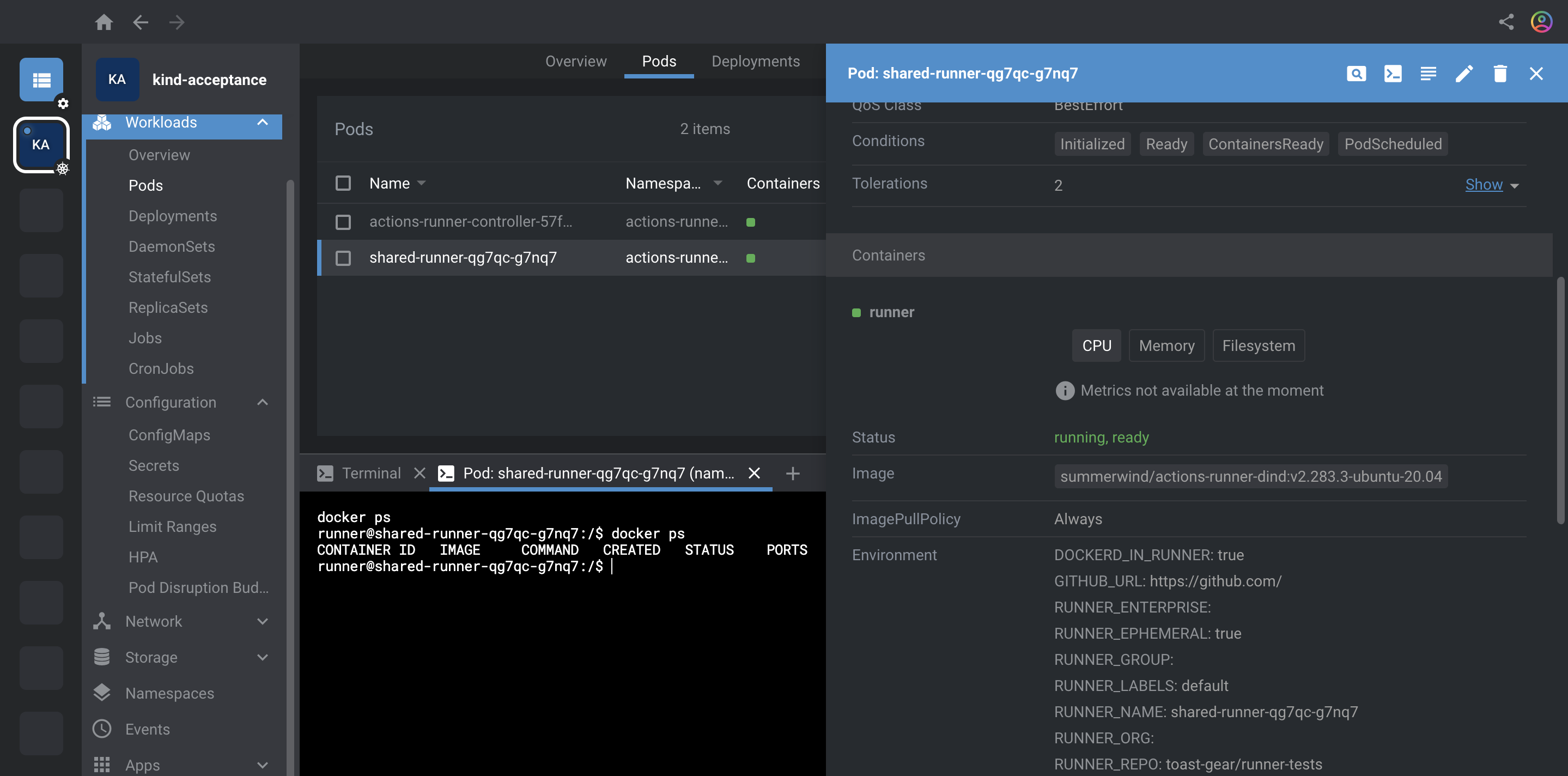 Docker Daemon Is Not Running In Actions Runner Dind Image Again · Issue 924 · Actions Actions