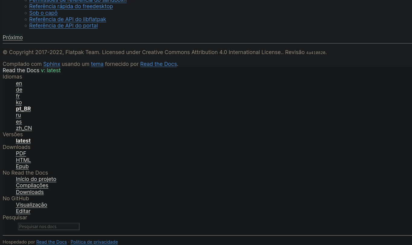 sphinx-rtd-theme 1.0.0 messes with flatpak-docs generation · Issue #361 · flatpak/flatpak-docs ...