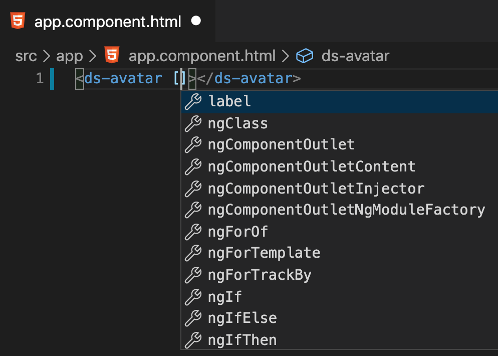 Language Service: prioritize suggesting component inputs first · Issue #36988 · angular/angular ...