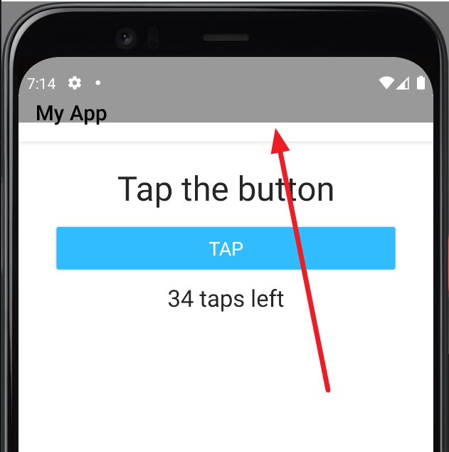 Templates error ActionBar (Only pixel 4) · Issue #9307 · NativeScript ...