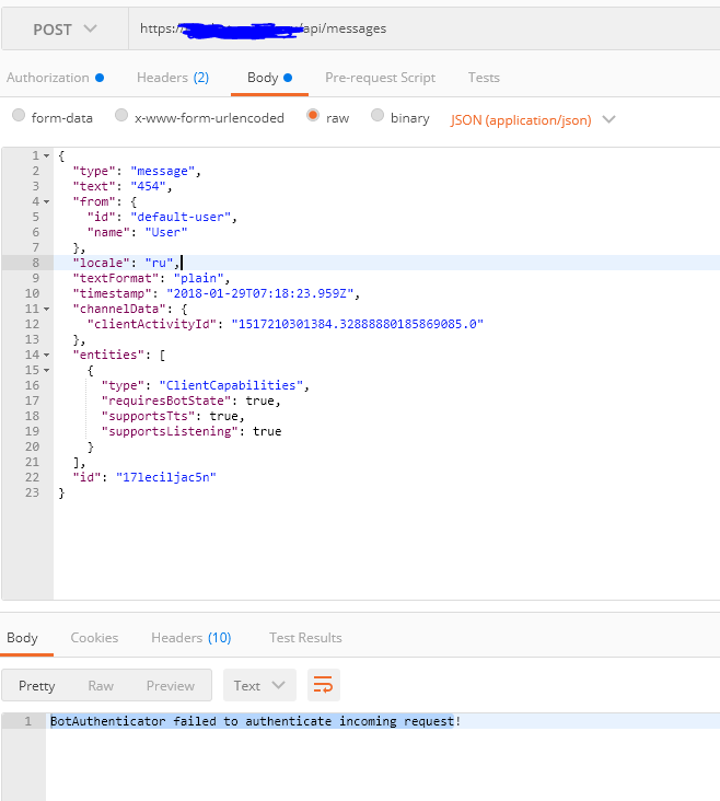 [Deployment] Authentication Issue when bot hosted on private remote IIS server? · Issue #4119 ...