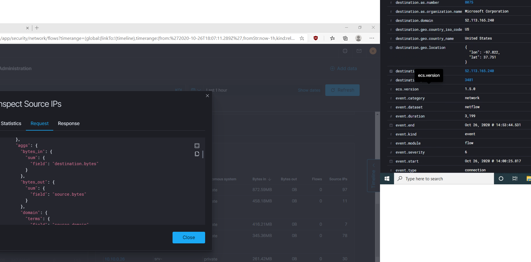 Missing Flow Data From Security Network Window · Issue #631 · robcowart/elastiflow · GitHub