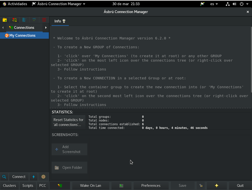 Loki branch - EL7 build - Terminal transparency doesn't work & Asbru main window unresponsive ...
