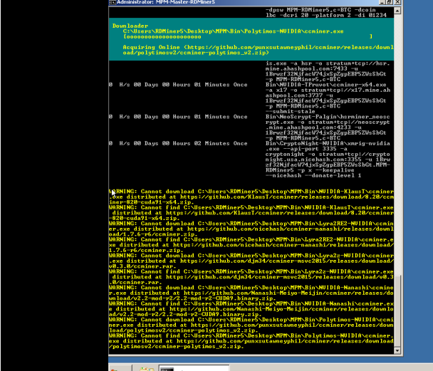 Still can't finish downloads · Issue #1229 · MultiPoolMiner ...