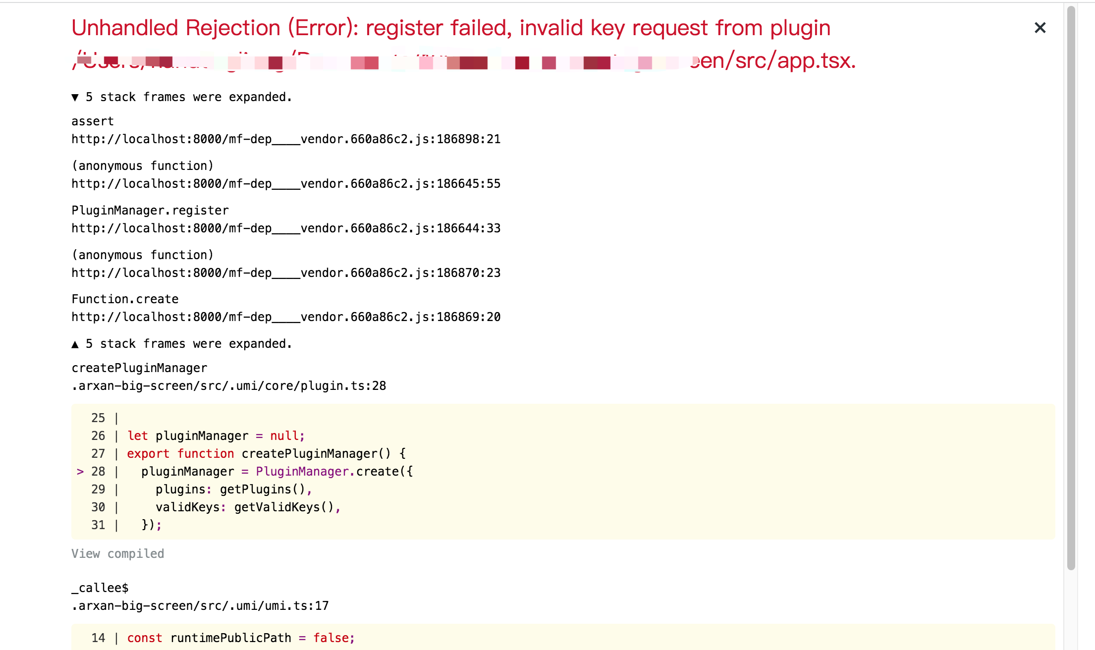 Umiv4 Register Failed Invalid Key Request From Plugin Src app tsx Umiv4 Register Failed Invalid Key Request From Plugin Src app tsx