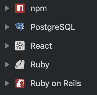 Dark icon fix looks strange, especially for Ruby icon · Issue #1032 · freeCodeCamp/devdocs · GitHub