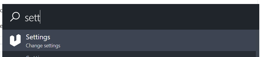 show ueli setting when typing "settings" · Issue #591 · oliverschwendener/ueli · GitHub