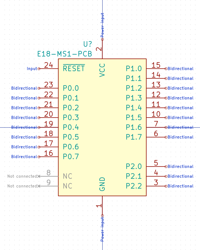 Adds symbol for E18-MS1-PCB Zigbee RF module (!428) · Merge requests · KiCad / KiCad Libraries ...