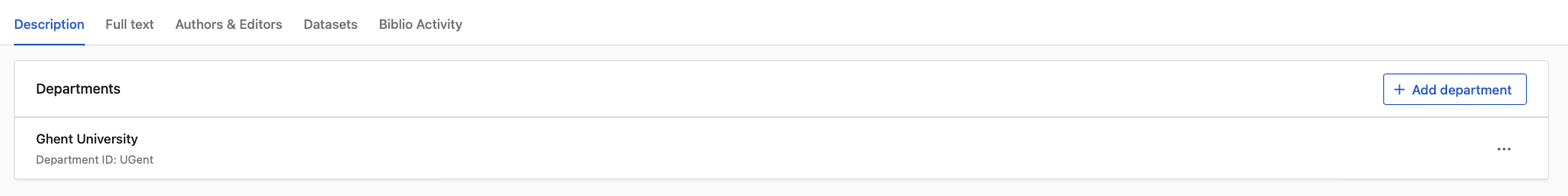 Move departments to "People & Affiliations" tab · Issue #725 · ugent-library/biblio-backoffice ...