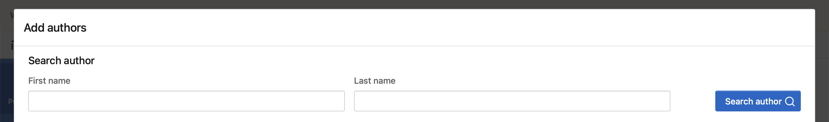 Authors, editors, creators search results · Issue #605 · ugent-library/biblio-backoffice · GitHub