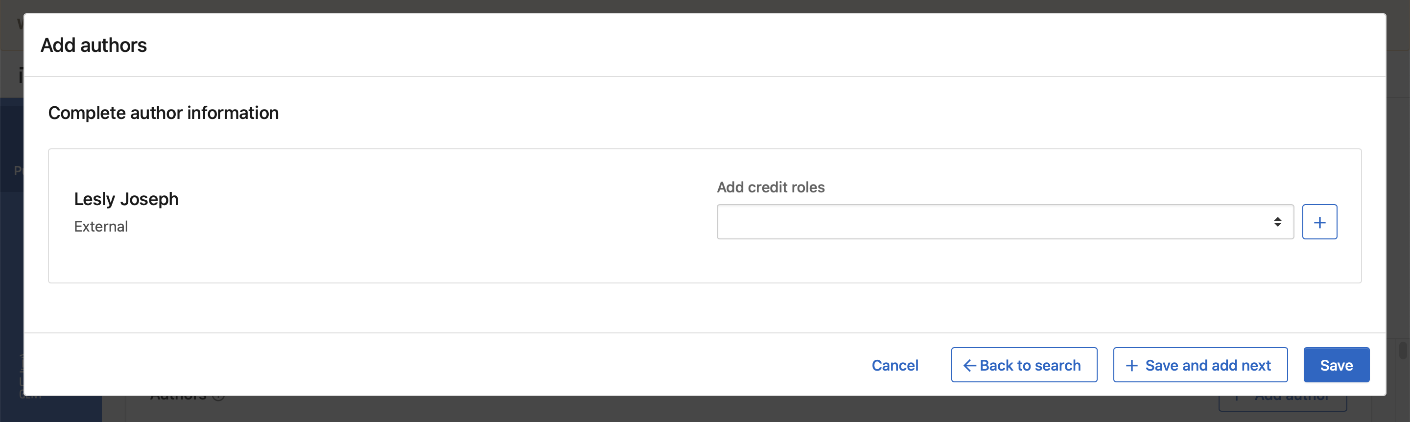 Authors, editors, creators search results · Issue #605 · ugent-library ...