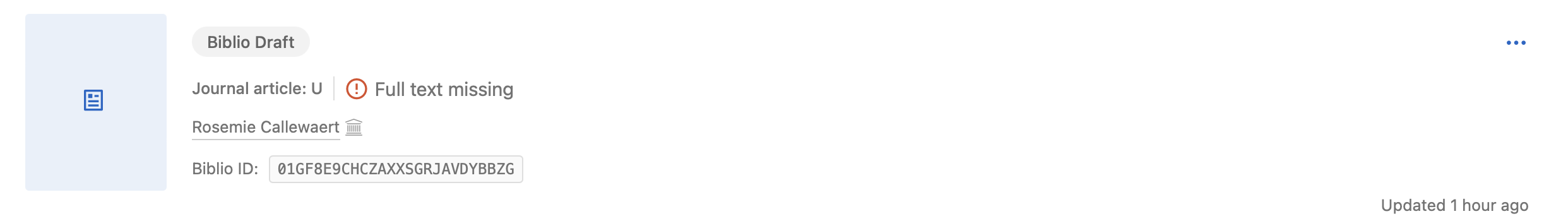 If there is no title filled out, add "Untitled" in overview page cards and detail header ...