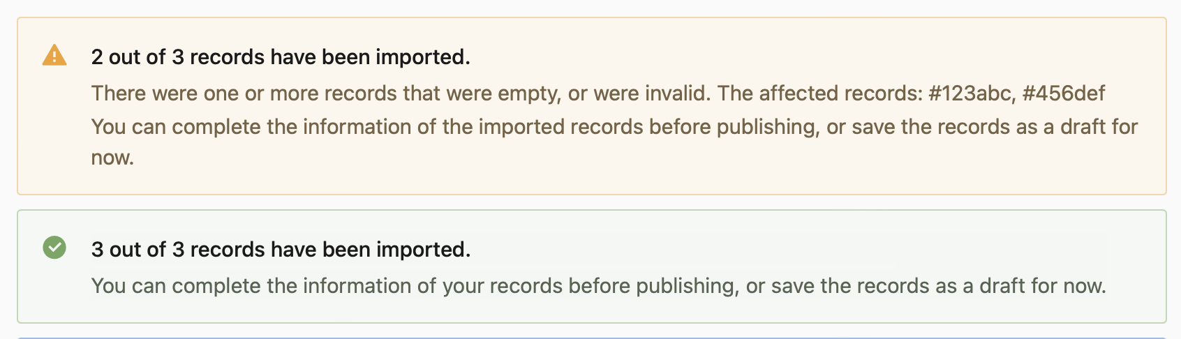If there is no error but there is no record to display, show and error state · Issue #728 ...