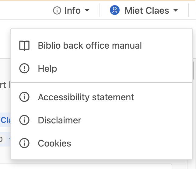 Create Legal Links And Add Them In In Topbar Dropdown · Issue 761 · Ugent Librarybiblio