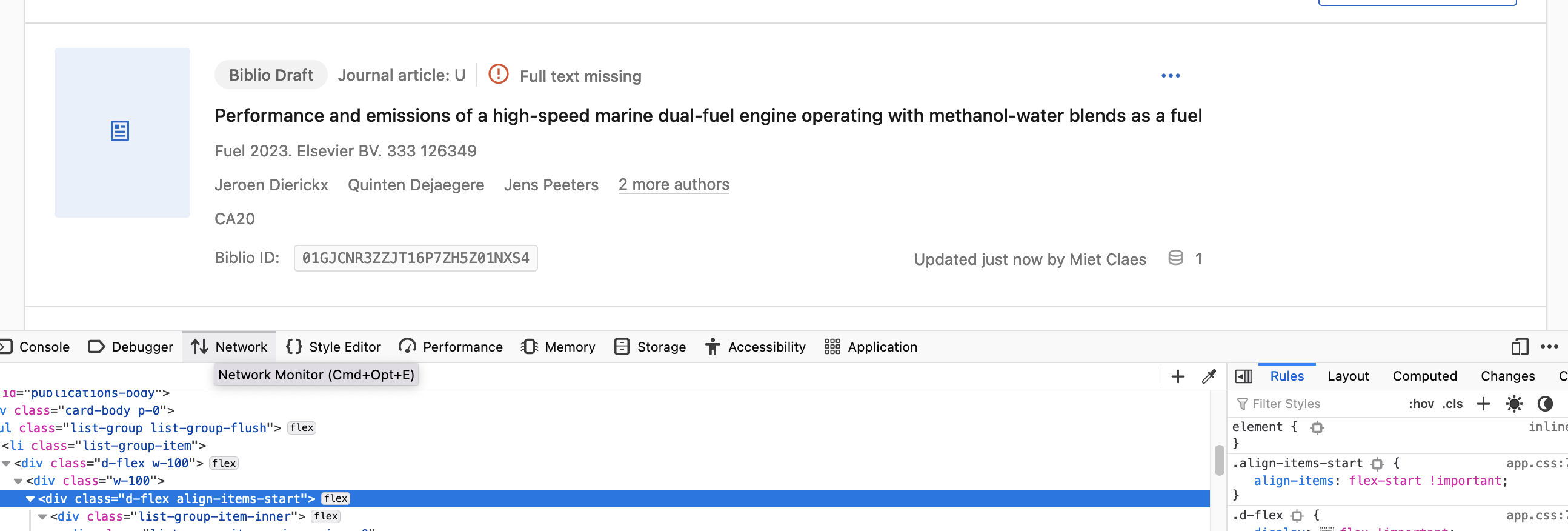 Remove "d-flex align-items-start" from new type of cards to prevent misalignment · Issue #830 ...