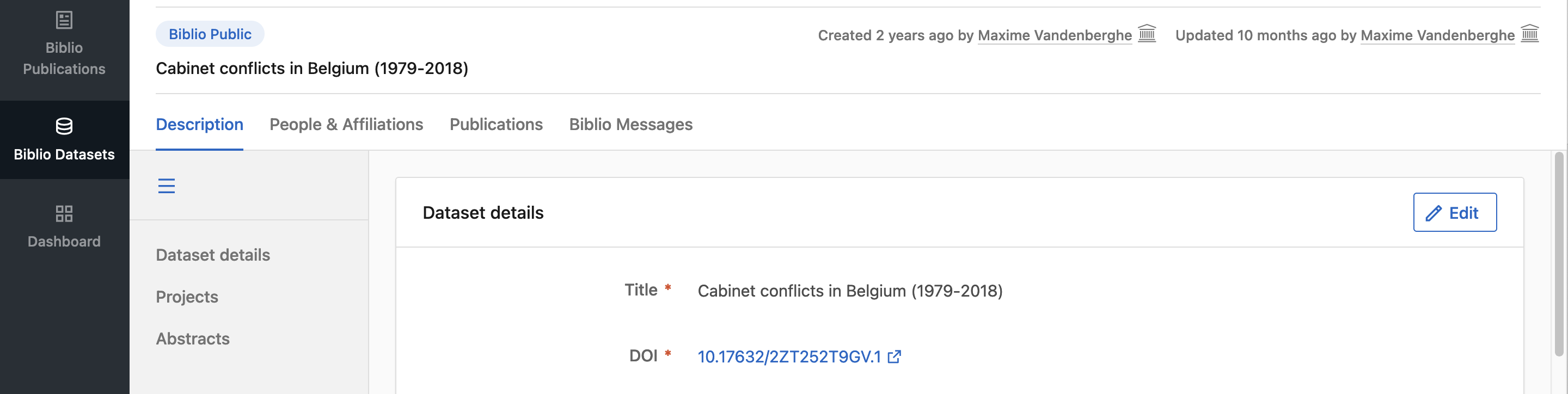 Add record Biblio ID in detail page · Issue #832 · ugent-library/biblio-backoffice · GitHub