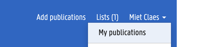 Link to "Add publications" broken on "My publications" page · Issue #833 · ugent-library/biblio ...