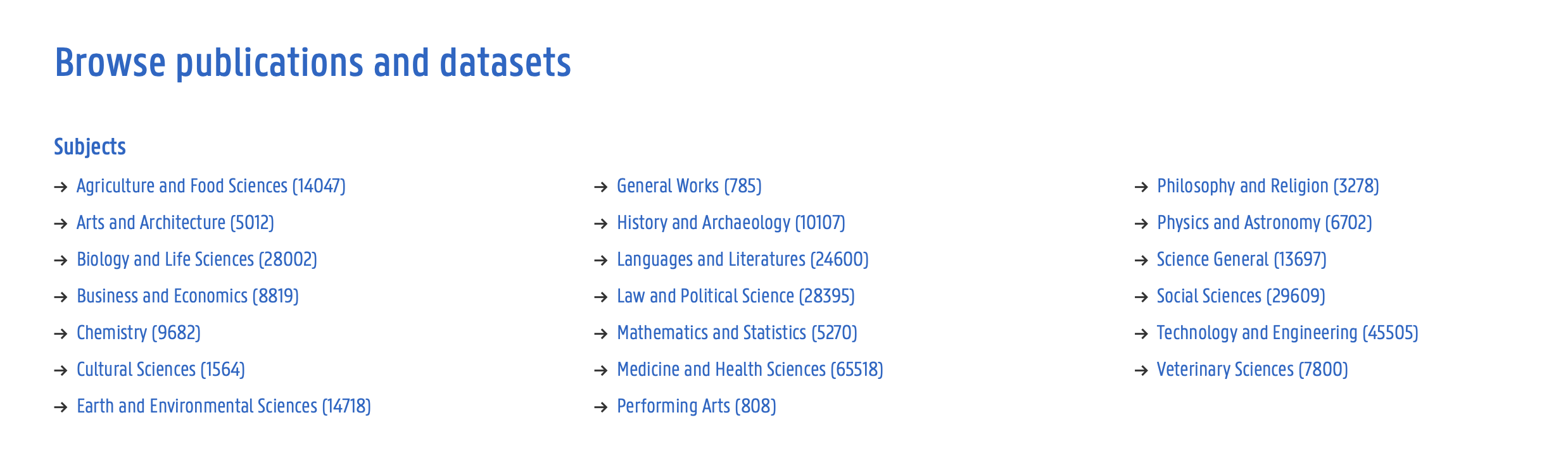 Rename Browse Publications To Browse Publications And Datasets