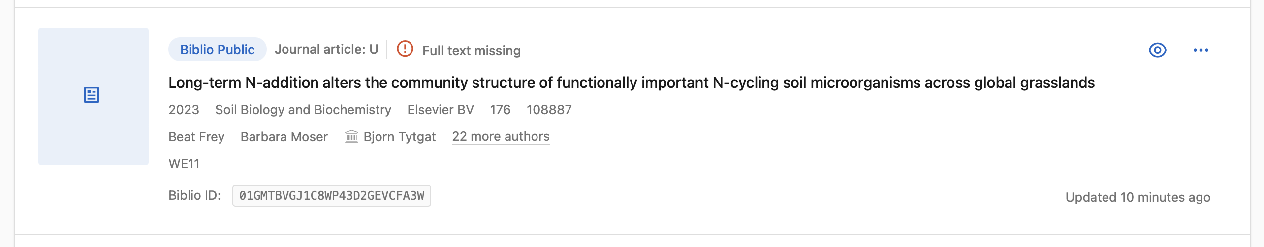 [Urgent] "Updated by" is broken for publications · Issue #936 · ugent-library/biblio-backoffice ...