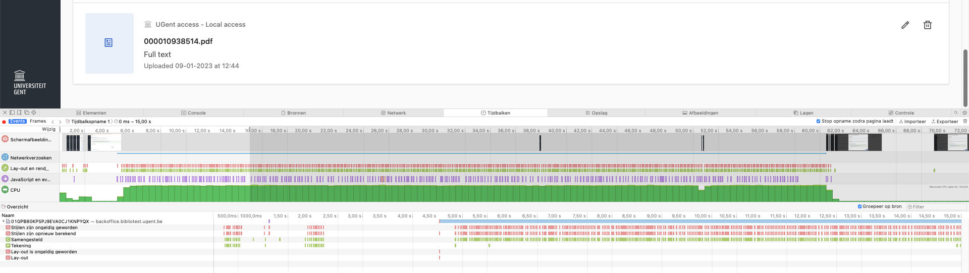 Uploading A 3272 Mb File Takes 60 Seconds To Upload Related To Saving Issue · Issue 962