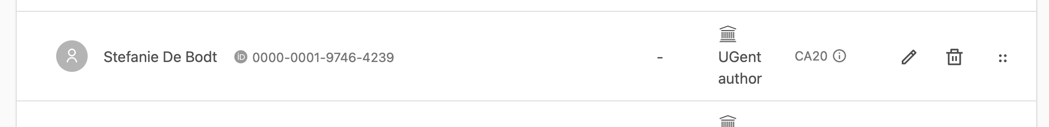Something is wrong with author ID information in backoffice and backoffice excel export · Issue ...