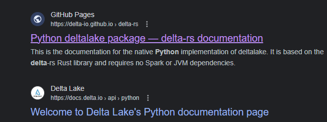 [Feature Request] Clarification on docs needed to not confuse users with Spark-delta and Delta ...